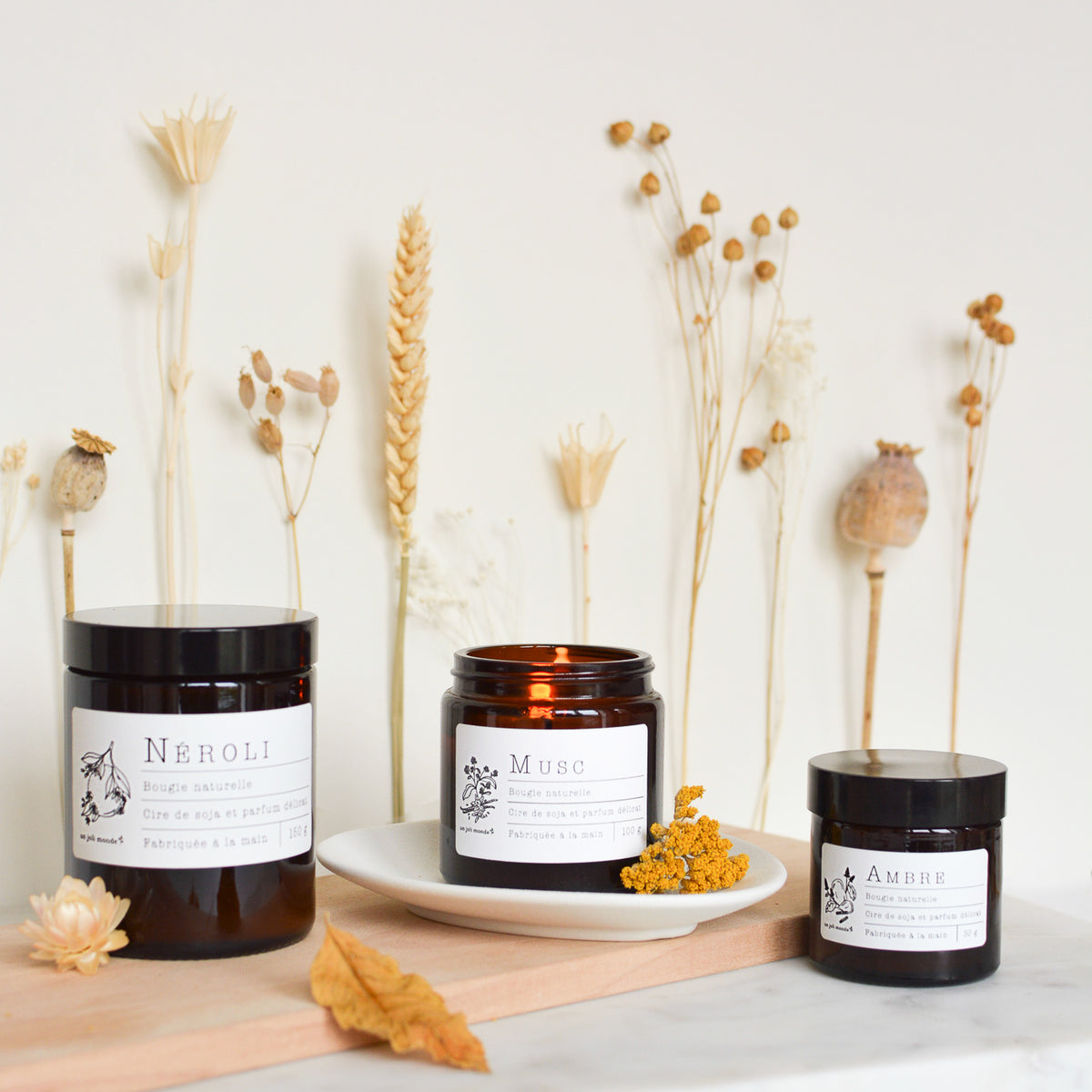 Collection Bougies "Signature" – Un Joli Monde